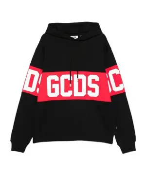 Gcds Long Sleeve Sweatshirt With Drawstring Hood