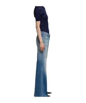 7 For All Mankind Low-rise Flared Jeans