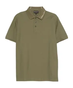 Emporio Armani Short-sleeved Polo Shirt - Green
