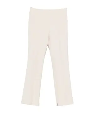 Peserico Elastic-waist Casual Trousers - Beige