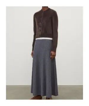 LISA YANG Cropped Fuzzy Cardigan - No