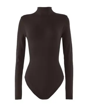 Wolford Long-sleeve Bodysuit - Brown