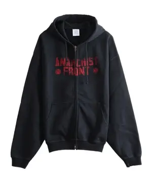 Vetements Long-sleeve Sweatshirt - Black