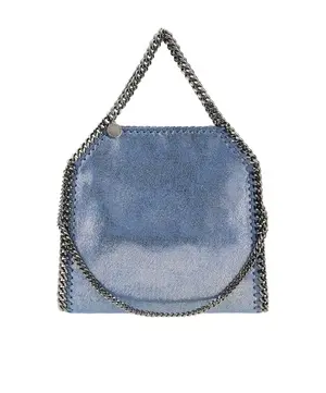 Stella McCartney Chain-handle Handbag - Light Blue