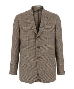 Tagliatore Single-breasted Blazer - Beige