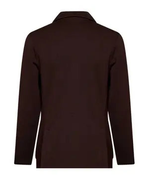 LARDINI Double Breasted Knitted Blazer