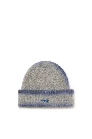 DIESEL® Alpaca-blend Beanie With Sprayed Effect - Grey