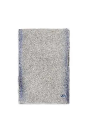 DIESEL® Alpaca-blend Scarf With Sprayed Effect - Grey