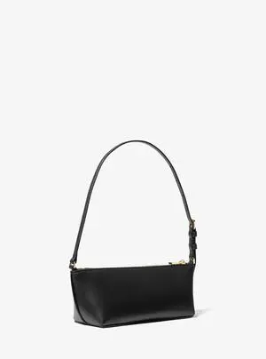 Michael Kors Laila Small Leather Pochette - Black