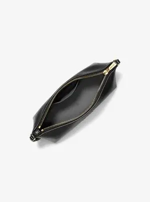Michael Kors Laila Small Leather Pochette - Black