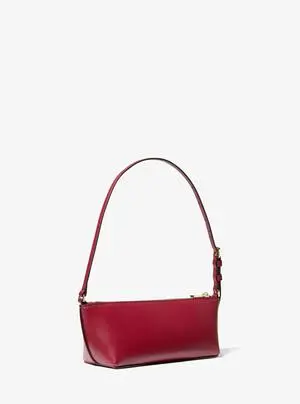 Michael Kors Laila Small Leather Pochette - Red