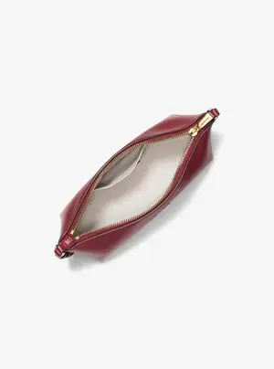 Michael Kors Laila Small Leather Pochette - Red