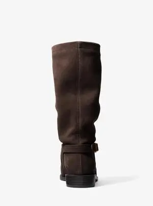 Michael Kors Harleigh Suede Pull-on Boots