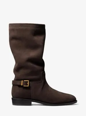 Michael Kors Harleigh Suede Pull-on Boots