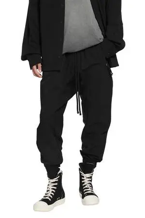 THOM KROM Stretch Nylon Jersey Track Pants
