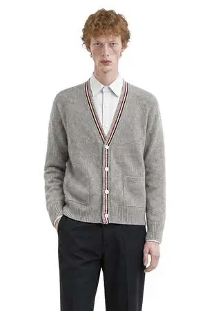 Thom Browne Donegal Hector Cardigan - Grey