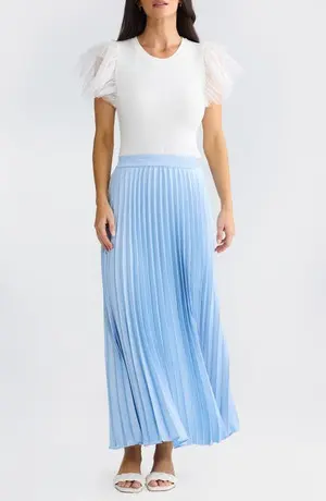 BRAVE+TRUE Alias Pleat Maxi Skirt