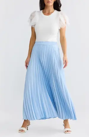 BRAVE+TRUE Alias Pleat Maxi Skirt