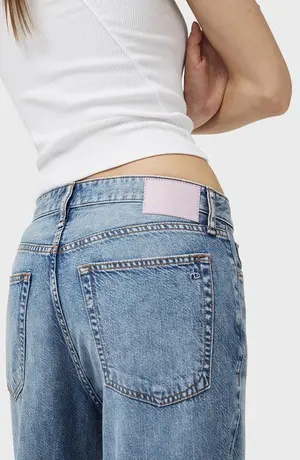 Rag & Bone Featherweight Logan Wide Leg Jeans