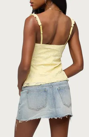 EDIKTED Frankie Lace Babydoll Camisole