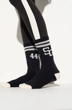 Spiritual Gangster 444 Crew Socks - Black
