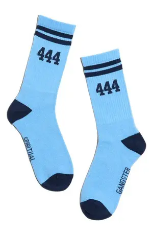 Spiritual Gangster 444" Crew Socks