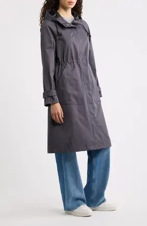 Bernardo Hooded Raincoat