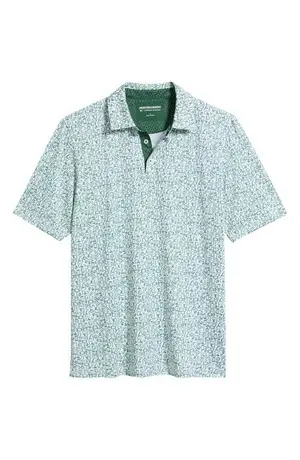 Johnston & Murphy Xc+™ Game Day Multisport Print Performance Polo - Green
