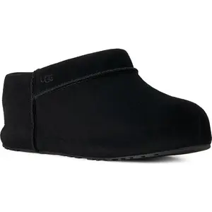 UGG Genuine Shearling Lined Leather Clog