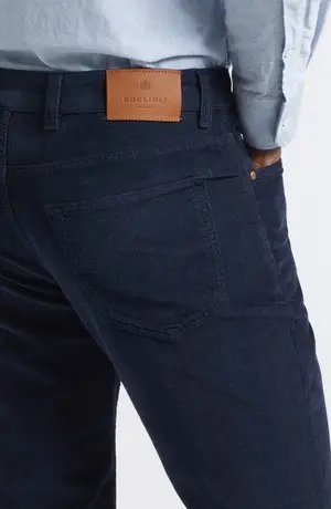 Boglioli Five-pocket Stretch Corduroy Trousers
