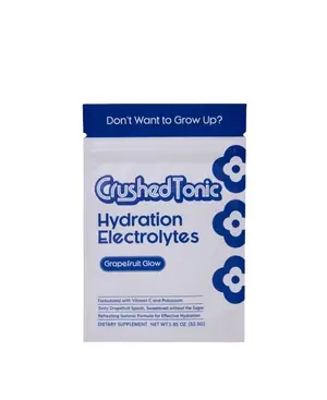 CRUSHED TONIC Vitamin C Hydration Electrolytes Drink Mix - Blue
