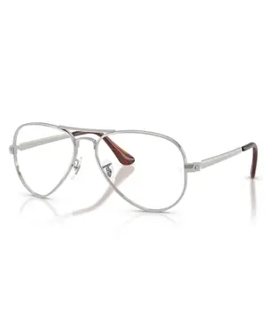 Ray-ban Aviator Max Optics Eyeglasses - Silver