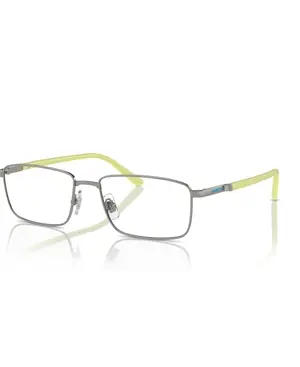 ARNETTE Rectangle Full Rim Eyeglasses - Gunmetal