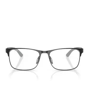 Ray-ban Rectangle Full Rim Eyeglasses - Black
