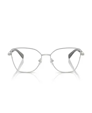 Michael Kors Cat Eye Eyeglasses - Silver Shiny