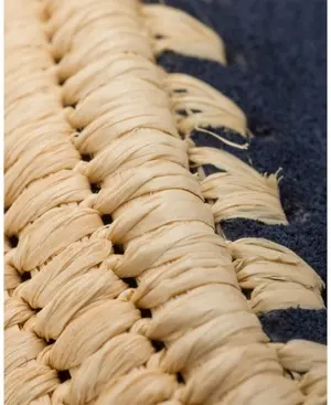 Prada Suede Woven Detail Mules