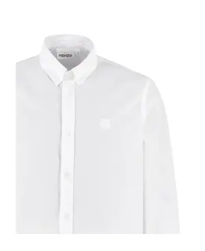 Kenzo Tonal Tiger Patch Shirt
