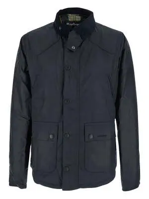 BARBOUR Barbour Waxed Jacket With Corduroy Collar