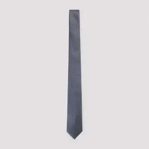 Brioni 100% Silk Neck Tie - Blue