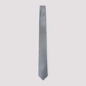 Brioni 100% Silk Necktie - Blue