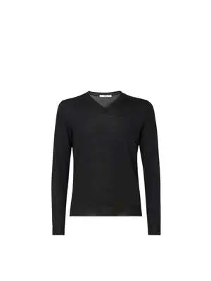 Fendi Wool V-neck Sweater