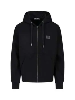 Dolce & Gabbana Zip-up Cotton Hoodie
