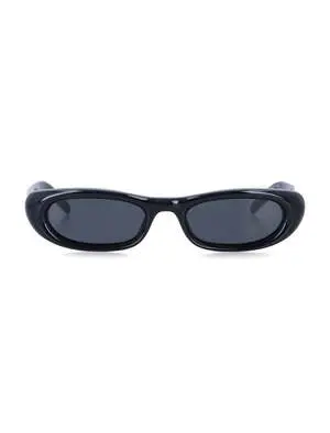 Saint Laurent Oval Acetate Sunglasses