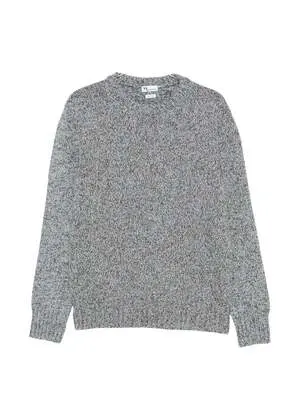 DOPPIA A Wool-blend Crew Neck Sweater - Light Blue
