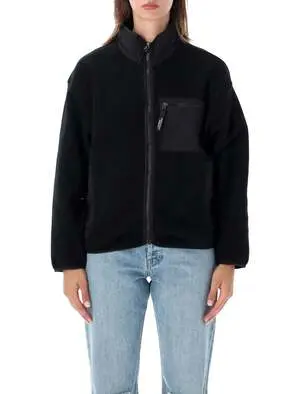 Patagonia Full-zip Fleece Jacket With Chest Pocket - Nero