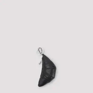 LEMAIRE Mini Croissant Leather Keyring