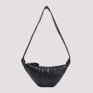 LEMAIRE Small Croissant Mini Handbag - Black
