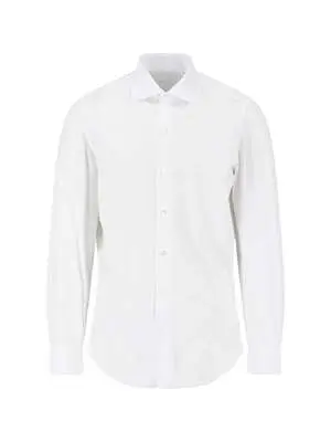 FINAMORE 1925 Slim-fit Dress Shirt - White