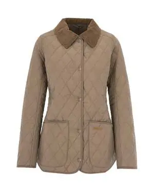 Barbour Quilted Corduroy Collar Jacket - Sand Dune