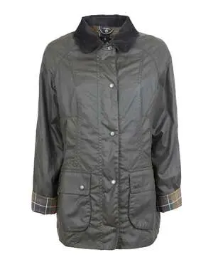 Barbour Waxed Cotton Field Coat - Olive